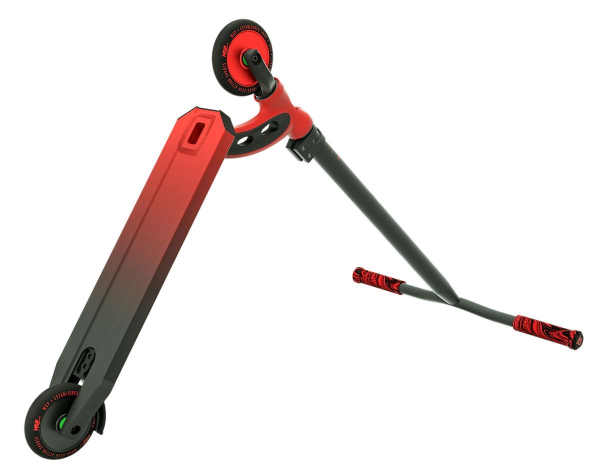 MGP VX8 PRO Faded Stunt Scooter - rot - schwarz red black