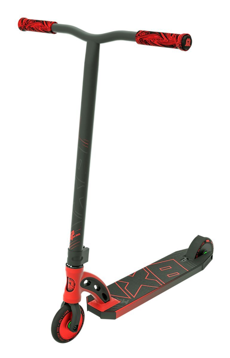 MGP VX8 PRO Faded Stunt Scooter - rot - schwarz red black