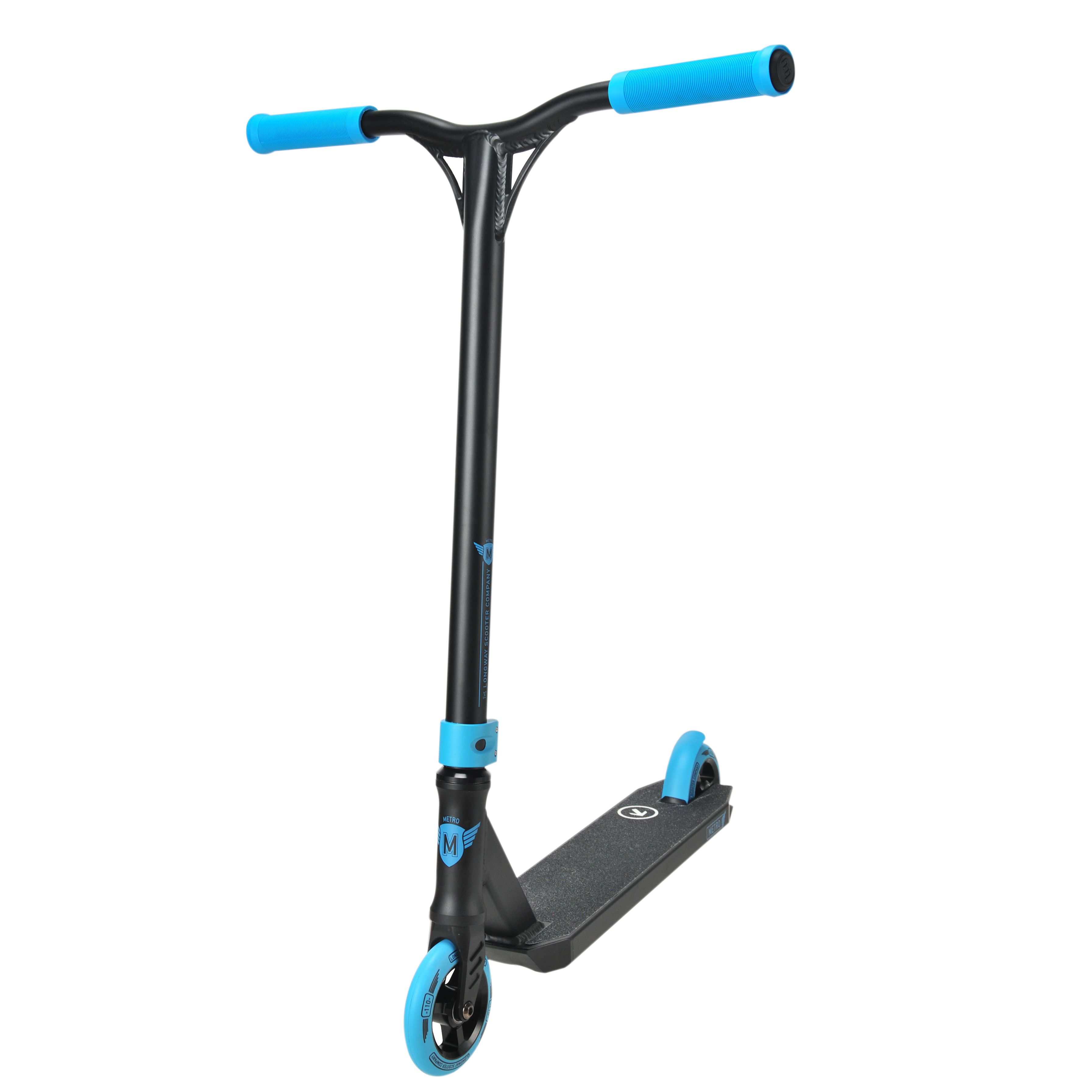 Longway Metro V2 Stunt Scooter - schwarz-blau blue black