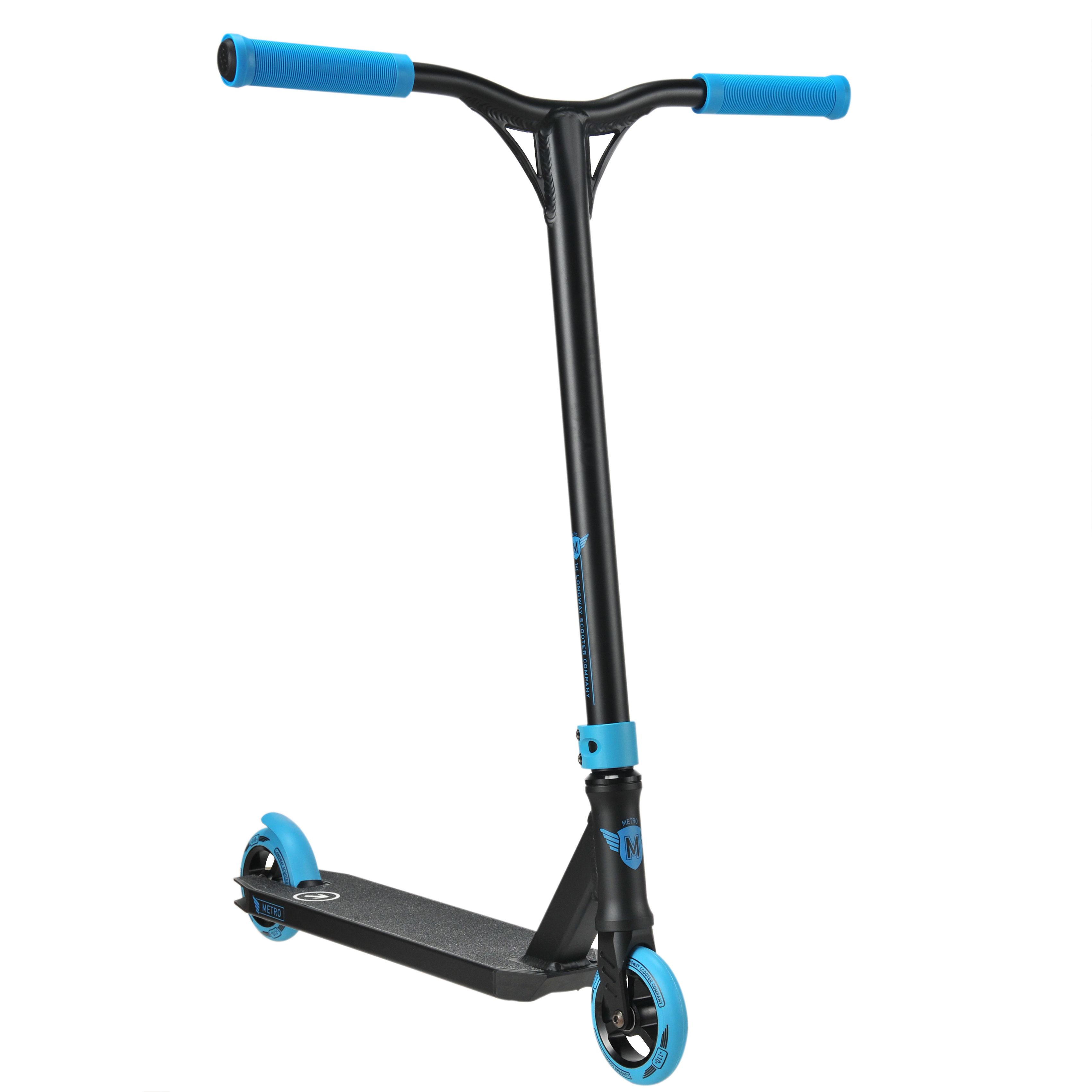 Longway Metro V2 Stunt Scooter - schwarz-blau blue black